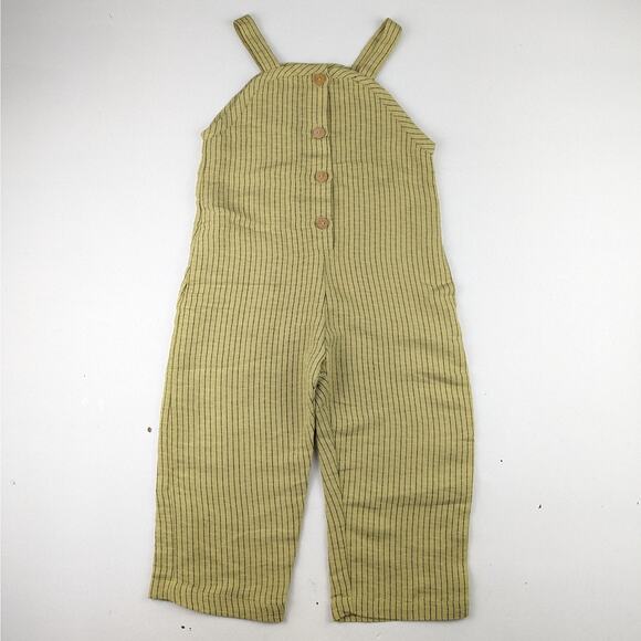 Zara | Bottoms | Zara Striped Linen Overalls | Poshmark
